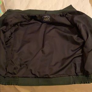 Woolrich | Jackets & Coats | Vtg Woolrich Woman Dark Green Wool Lined ...